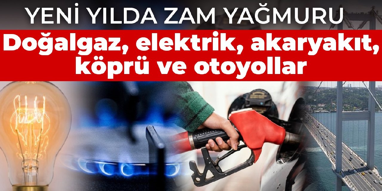 Yeni yılda zamlar yağmur gibi geldi: İşte yeni zamlar « Siyasal Yaşam ...